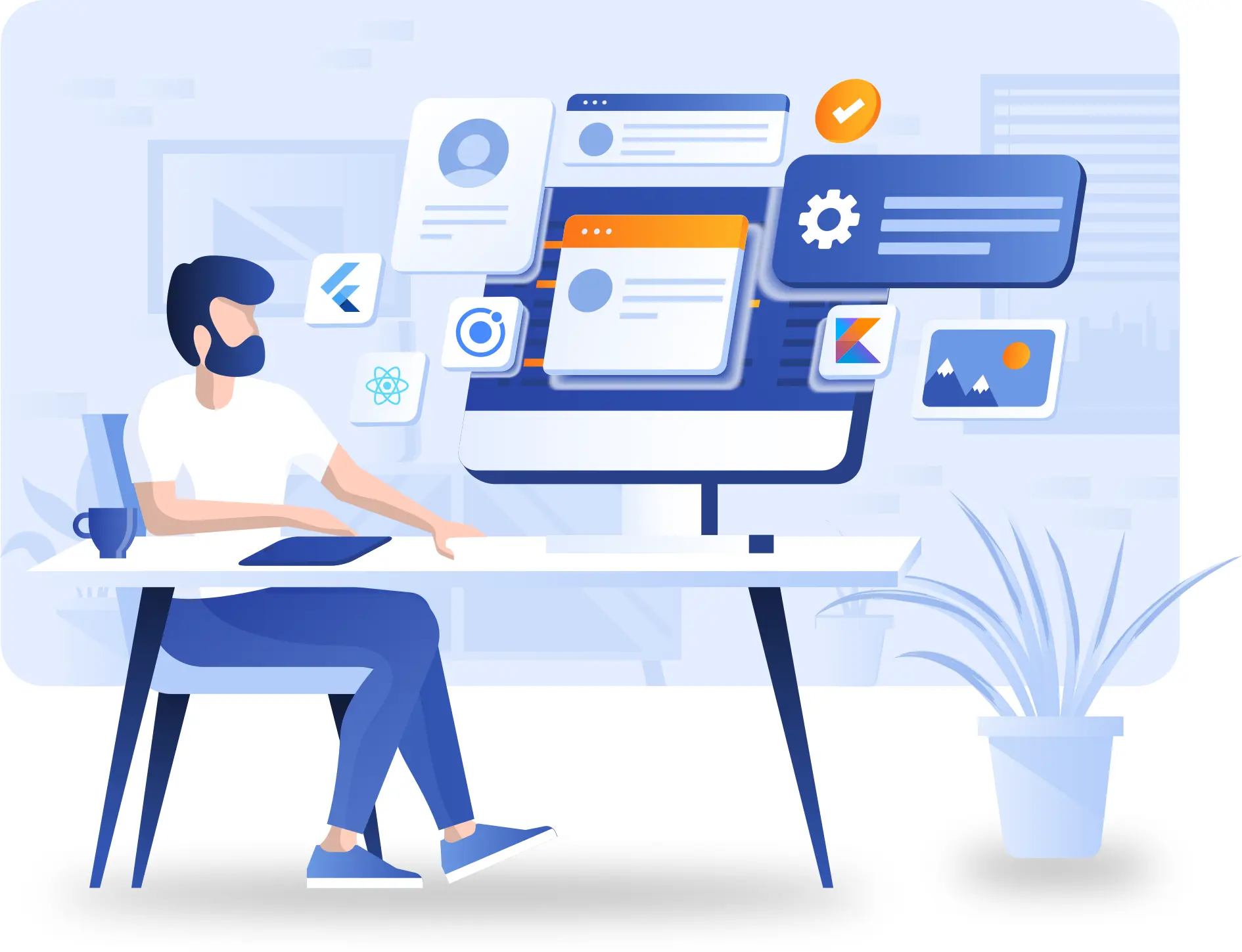 Cross Platform App Development Services - InvoZone